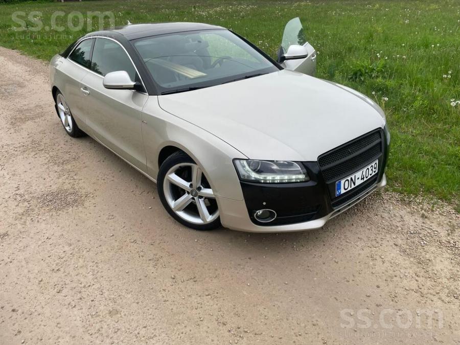 Brown Audi A5 2008 in Riga, with an engine capacity of 3.20 L and mileage of 170 thousand km for 5000 €, photo 1 on AUTOMOTO.COM.LV
