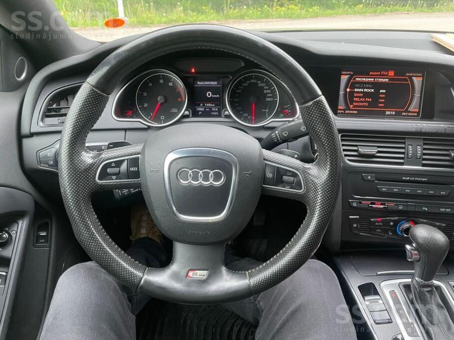 Brown Audi A5 2008 in Riga, with an engine capacity of 3.20 L and mileage of 170 thousand km for 5000 €, photo 4 on AUTOMOTO.COM.LV
