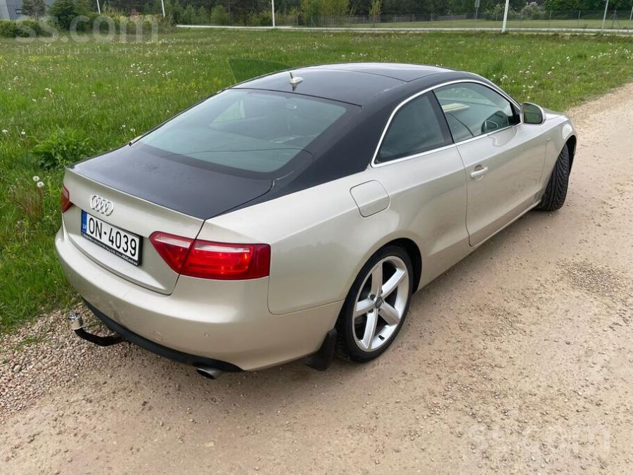 Brown Audi A5 2008 in Riga, with an engine capacity of 3.20 L and mileage of 170 thousand km for 5000 €, photo 5 on AUTOMOTO.COM.LV