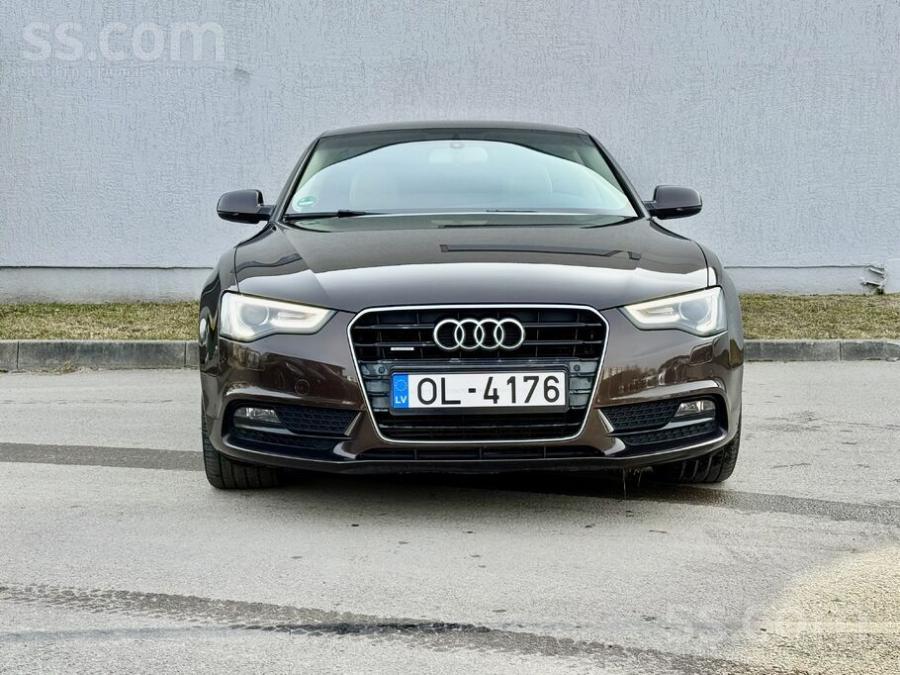 Brown Audi A5 2012 in Jelgava, with an engine capacity of 3.00 L and mileage of 0 thousand km for 9750 €, photo 4 on AUTOMOTO.COM.LV