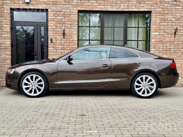 Brown Audi A5 2012 in Jelgava, with an engine capacity of 3.00 L and mileage of 0 thousand km for 9500 €, photo 4 on AUTOMOTO.COM.LV