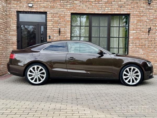 Brown Audi A5 2012 in Jelgava, with an engine capacity of 3.00 L and mileage of 0 thousand km for 9500 €, photo 5 on AUTOMOTO.COM.LV