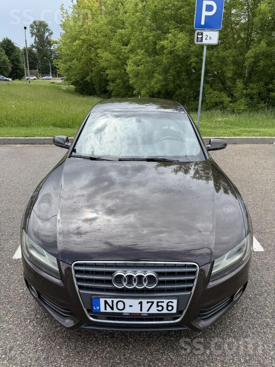 Brown Audi A5 2011 in Daugavpils, with an engine capacity of 2.70 L and mileage of 256 thousand km for 8700 €, photo 9 on AUTOMOTO.COM.LV