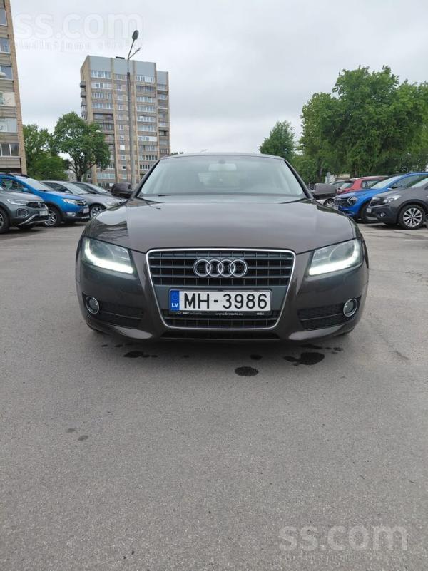 Brown Audi A5 2011 in Riga, with an engine capacity of 2.00 L and mileage of 335 thousand km for 6700 €, photo 2 on AUTOMOTO.COM.LV