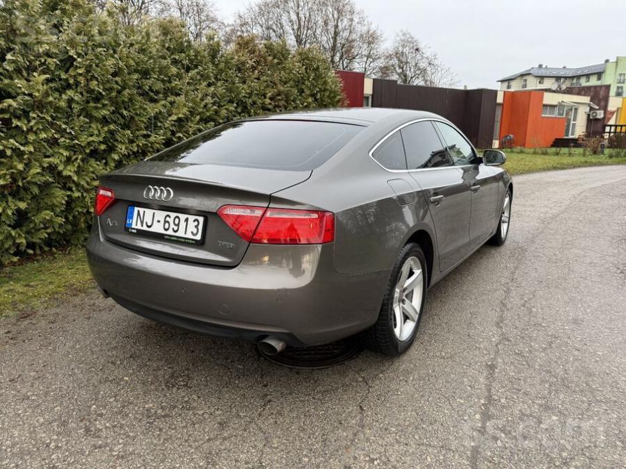 Brown Audi A5 2012 in Riga, with an engine capacity of 1.80 L and mileage of 150 thousand km for 14000 €, photo 6 on AUTOMOTO.COM.LV