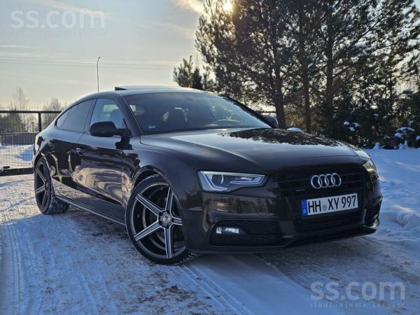 Brown Audi A5 2012 in Riga, with an engine capacity of 3.00 L and mileage of 276 thousand km for 12999 €, photo 2 on AUTOMOTO.COM.LV