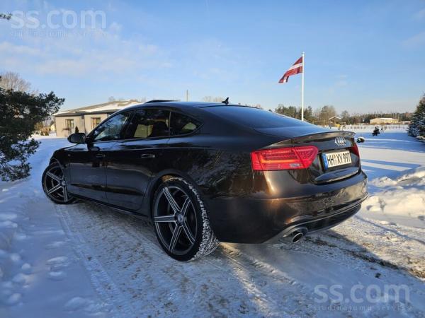 Brown Audi A5 2012 in Riga, with an engine capacity of 3.00 L and mileage of 276 thousand km for 12999 €, photo 7 on AUTOMOTO.COM.LV