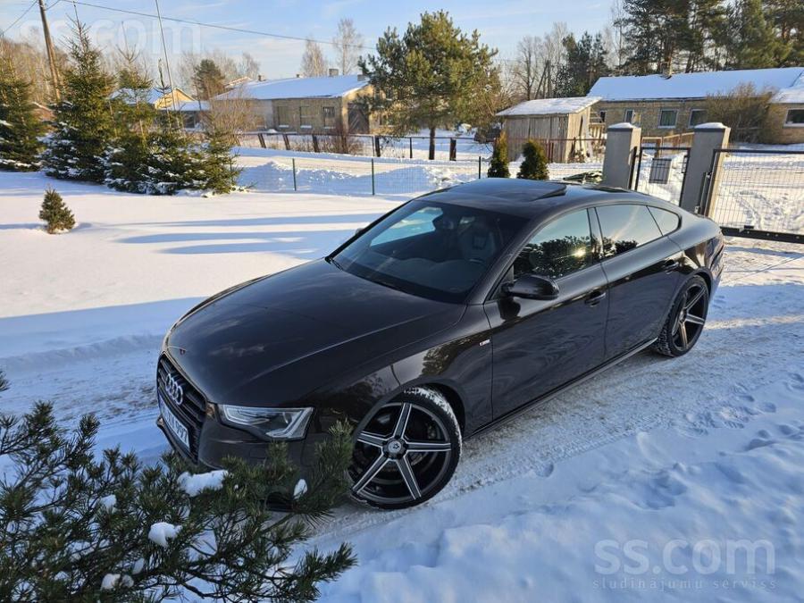 Brown Audi A5 2012 in Riga, with an engine capacity of 3.00 L and mileage of 276 thousand km for 12999 €, photo 9 on AUTOMOTO.COM.LV