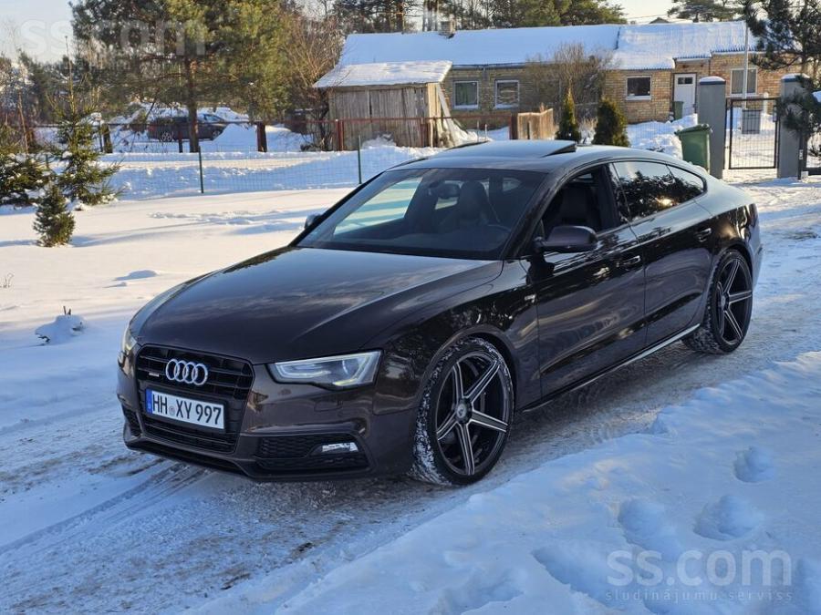 Brown Audi A5 2012 in Riga, with an engine capacity of 3.00 L and mileage of 276 thousand km for 12999 €, photo 12 on AUTOMOTO.COM.LV