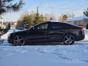 Brown Audi A5 2012 in Riga, with an engine capacity of 3.00 L and mileage of 276 thousand km for 12999 €, photo 17 on AUTOMOTO.COM.LV