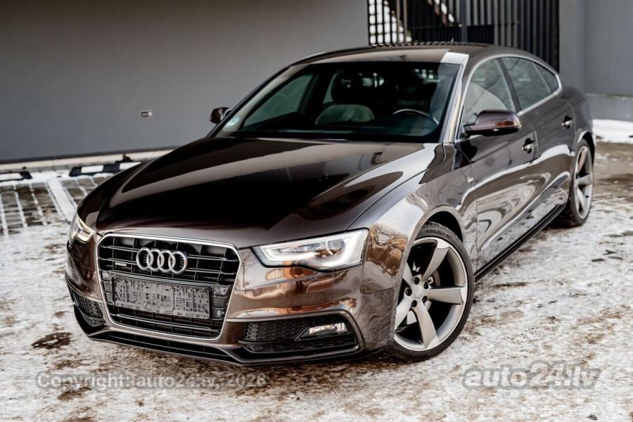 Brūns Audi A5 2013 Pērnava, ar dzinēja tilpumu 3.00 L un nobraukumu 215 tūkst. km par 13499 €, foto 1 vietnē AUTOMOTO.COM.LV