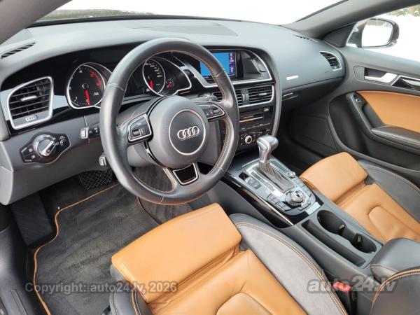 Brown Audi A5 2013 in Tallinn, with an engine capacity of 2.00 L and mileage of 233 thousand km for 10999 €, photo 10 on AUTOMOTO.COM.LV