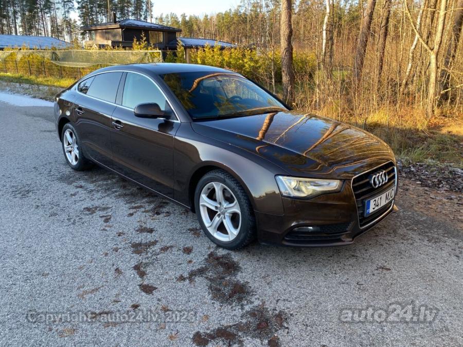 Brown Audi A5 2013 in Tartu, with an engine capacity of 2.00 L and mileage of 181 thousand km for 11999 €, photo 1 on AUTOMOTO.COM.LV