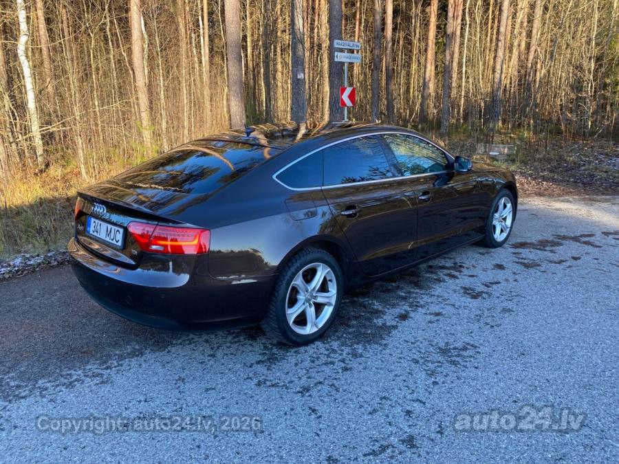 Brown Audi A5 2013 in Tartu, with an engine capacity of 2.00 L and mileage of 181 thousand km for 11999 €, photo 5 on AUTOMOTO.COM.LV