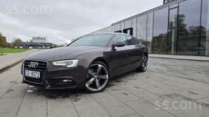 Brown Audi A5 2013 in Riga, with an engine capacity of 1.80 L and mileage of 160 thousand km for 11950 €, photo  on AUTOMOTO.COM.LV