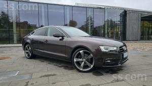 Brown Audi A5 2013 in Riga, with an engine capacity of 1.80 L and mileage of 160 thousand km for 11950 €, photo 3 on AUTOMOTO.COM.LV