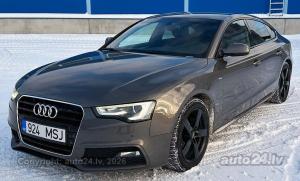 Brown Audi A5 2014 in Tallinn, with an engine capacity of 2.00 L and mileage of 218 thousand km for 12400 €, photo 2 on AUTOMOTO.COM.LV