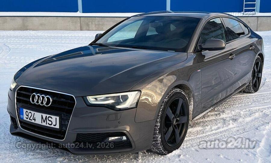 Brown Audi A5 2014 in Tallinn, with an engine capacity of 2.00 L and mileage of 218 thousand km for 12400 €, photo 2 on AUTOMOTO.COM.LV