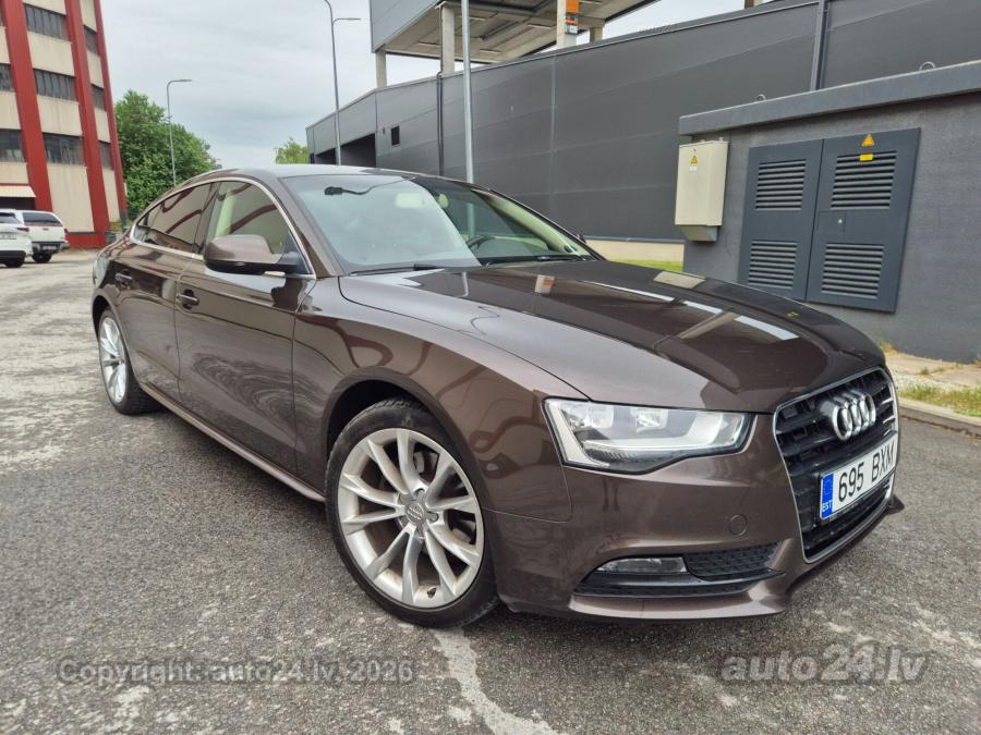 Brown Audi A5 2014 in Tallinn, with an engine capacity of 2.00 L and mileage of 264 thousand km for 9500 €, photo 1 on AUTOMOTO.COM.LV