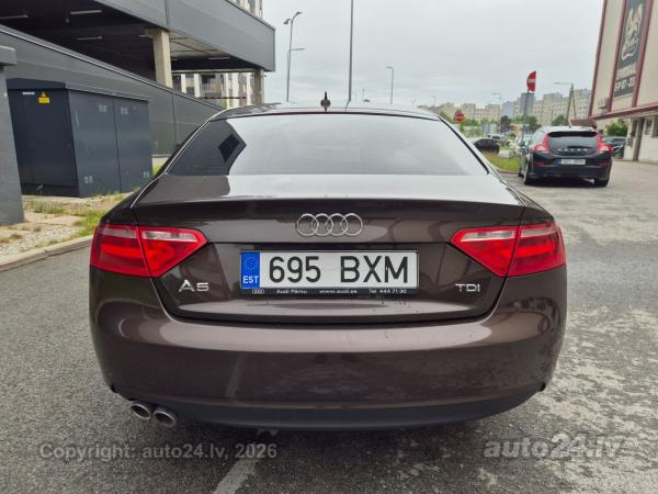 Brown Audi A5 2014 in Tallinn, with an engine capacity of 2.00 L and mileage of 264 thousand km for 9500 €, photo 6 on AUTOMOTO.COM.LV