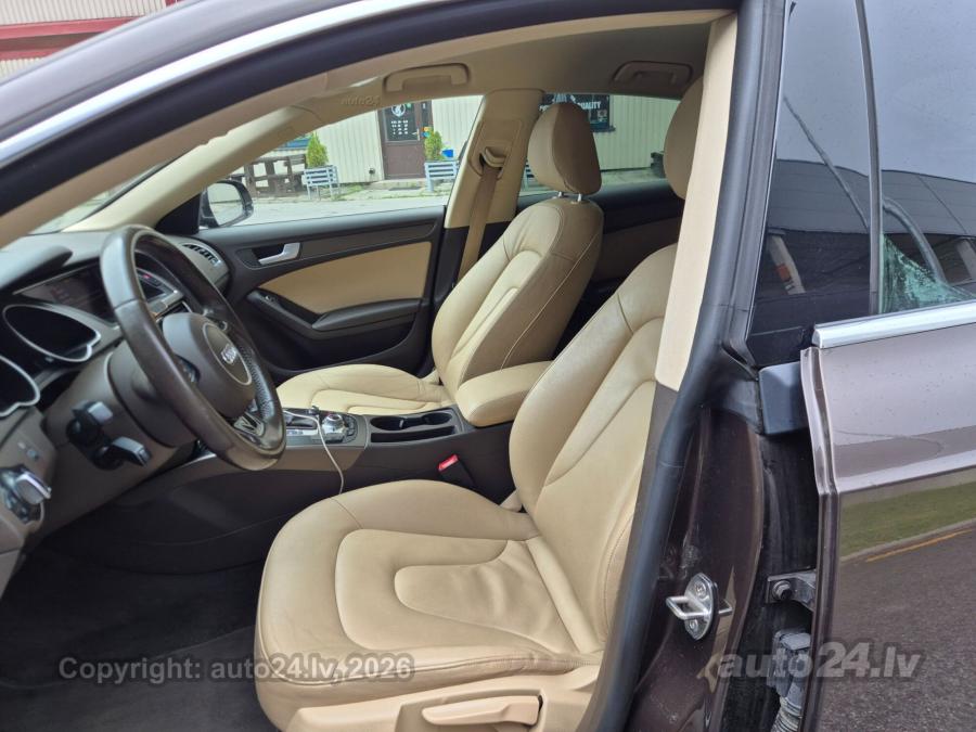 Brown Audi A5 2014 in Tallinn, with an engine capacity of 2.00 L and mileage of 264 thousand km for 9500 €, photo 10 on AUTOMOTO.COM.LV