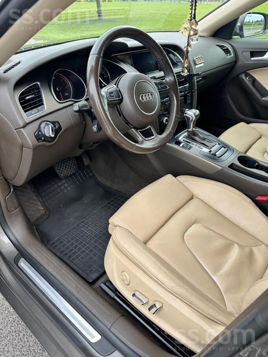 Brūns Audi A5 2014 Rīga, ar dzinēja tilpumu 2.00 L un nobraukumu 164 tūkst. km par 13500 €, foto 12 vietnē AUTOMOTO.COM.LV
