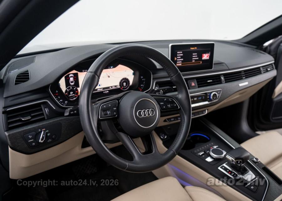 Brūns Audi A5 2018 Tallina, ar dzinēja tilpumu 2.00 L un nobraukumu 131 tūkst. km par 27899 €, foto 7 vietnē AUTOMOTO.COM.LV