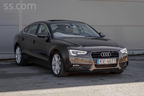 Brown Audi A5 2013 in Riga, with an engine capacity of 2.00 L and mileage of 0 thousand km for 9952 €, photo 3 on AUTOMOTO.COM.LV