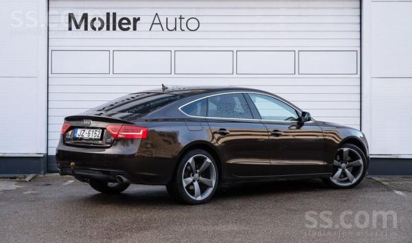 Brown Audi A5 2014 in Riga, with an engine capacity of 3.00 L and mileage of 234 thousand km for 13300 €, photo 4 on AUTOMOTO.COM.LV