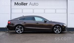 Brown Audi A5 2014 in Riga, with an engine capacity of 3.00 L and mileage of 234 thousand km for 13300 €, photo 5 on AUTOMOTO.COM.LV