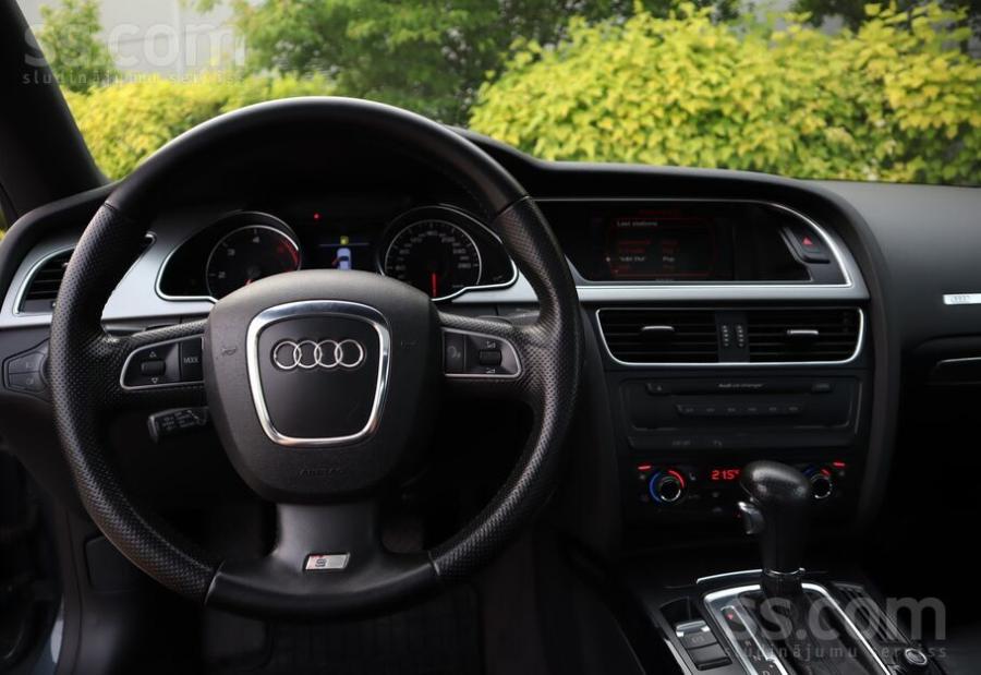 Audi A5 2008 Rīga, ar dzinēja tilpumu 2.70 L un nobraukumu 292 tūkst. km par 10000 €, foto 19 vietnē AUTOMOTO.COM.LV