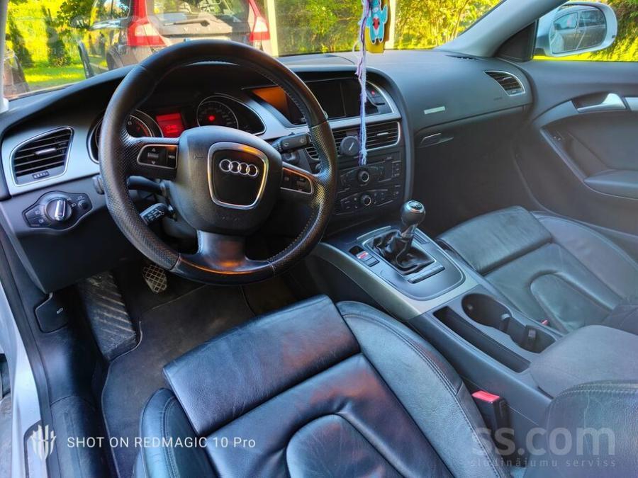 Audi A5 2008 Ogre, ar dzinēja tilpumu 1.80 L un nobraukumu 329 tūkst. km par 5100 €, foto 6 vietnē AUTOMOTO.COM.LV