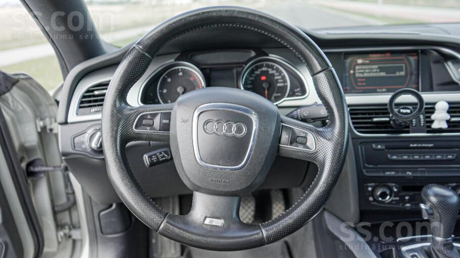 Audi A5 2008 in Liepaja, with an engine capacity of 2.70 L and mileage of 303 thousand km for 6900 €, photo 19 on AUTOMOTO.COM.LV