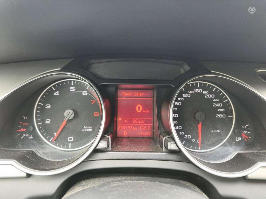 Audi A5 2008 Viļņa, ar dzinēja tilpumu 1.80 L un nobraukumu 228 tūkst. km par 4999 €, foto 15 vietnē AUTOMOTO.COM.LV