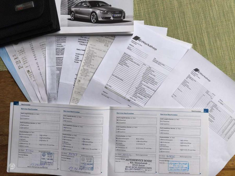 Audi A5 2008 Viļņa, ar dzinēja tilpumu 1.80 L un nobraukumu 228 tūkst. km par 4999 €, foto 21 vietnē AUTOMOTO.COM.LV