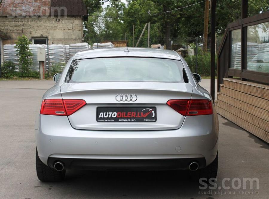 Audi A5 2013 in Riga, with an engine capacity of 3.00 L and mileage of 0 thousand km for 9750 €, photo 8 on AUTOMOTO.COM.LV