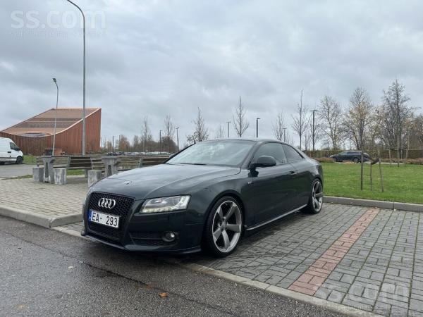 Green Audi A5 2008 in Ventspils, with an engine capacity of 2.70 L and mileage of 299 thousand km for 7400 €, photo 1 on AUTOMOTO.COM.LV