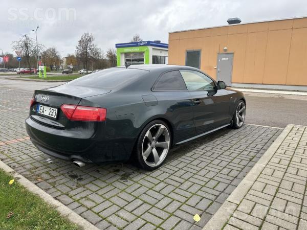 Green Audi A5 2008 in Ventspils, with an engine capacity of 2.70 L and mileage of 299 thousand km for 7400 €, photo 2 on AUTOMOTO.COM.LV