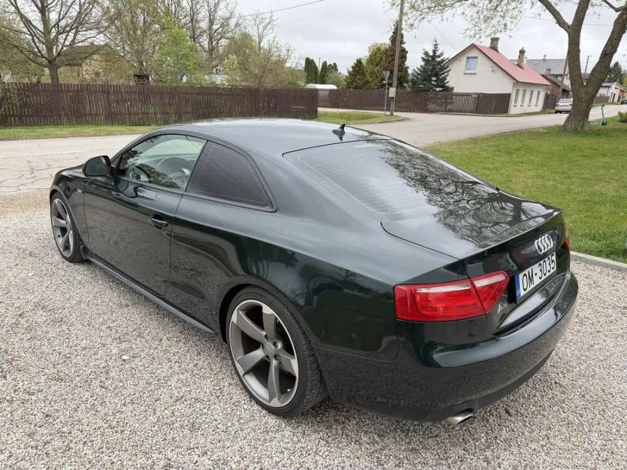 Zaļš Audi A5 2008 Ventspils, ar dzinēja tilpumu 2.70 L un nobraukumu 301 tūkst. km par 6900 €, foto 5 vietnē AUTOMOTO.COM.LV
