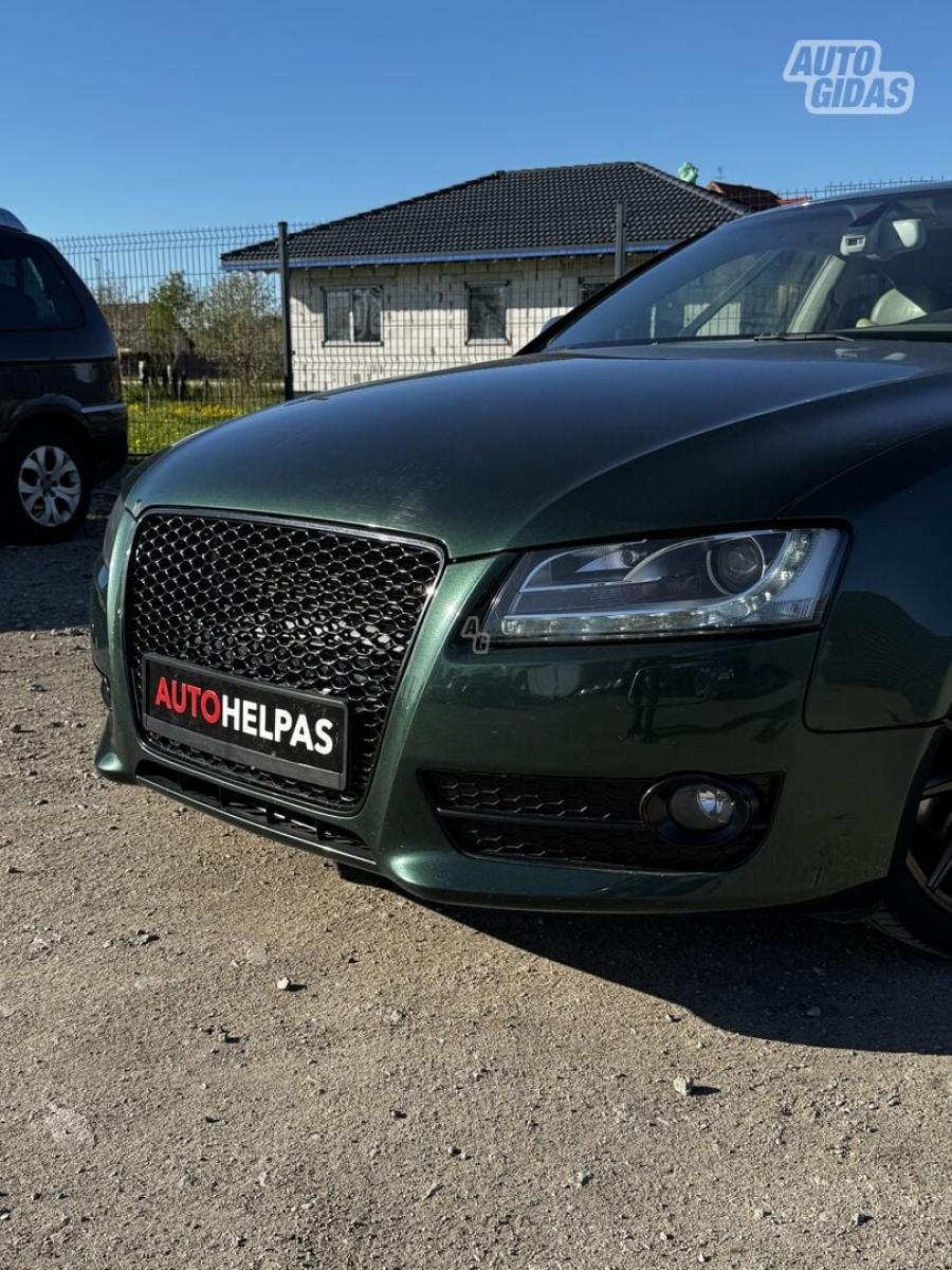 Zaļš Audi A5 2009 Klaipėda, ar dzinēja tilpumu 3.00 L un nobraukumu 364 tūkst. km par 6999 €, foto 4 vietnē AUTOMOTO.COM.LV