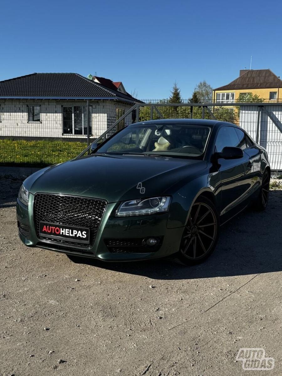 Zaļš Audi A5 2009 Klaipėda, ar dzinēja tilpumu 3.00 L un nobraukumu 364 tūkst. km par 6999 €, foto 5 vietnē AUTOMOTO.COM.LV
