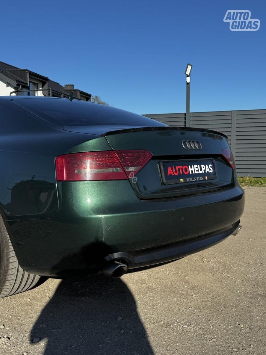 Zaļš Audi A5 2009 Klaipėda, ar dzinēja tilpumu 3.00 L un nobraukumu 364 tūkst. km par 6999 €, foto 8 vietnē AUTOMOTO.COM.LV