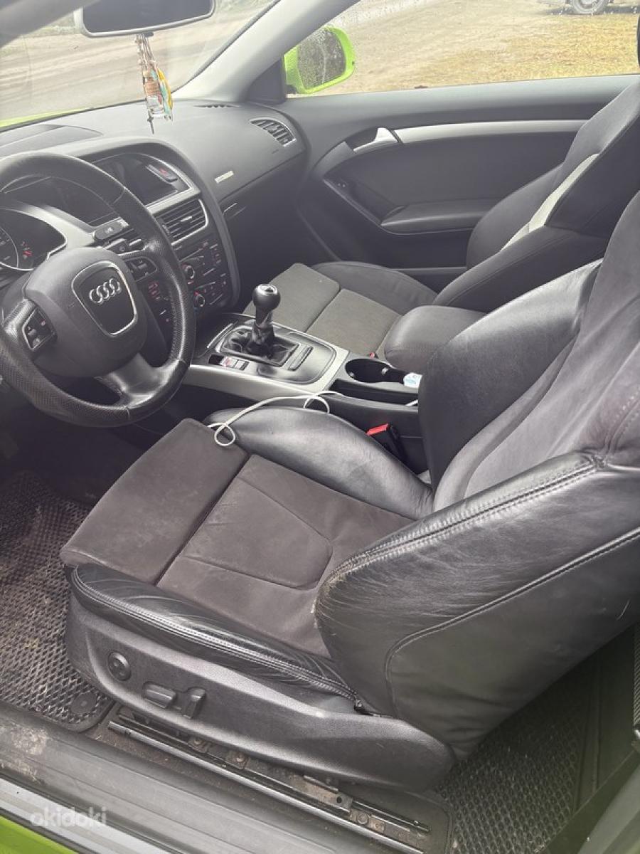 Zaļš Audi A5 2009 Tartu, ar dzinēja tilpumu 0.00 L un nobraukumu 357 tūkst. km par 3000 €, foto 12 vietnē AUTOMOTO.COM.LV