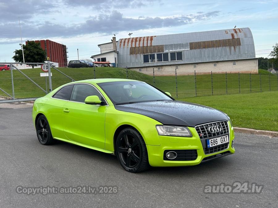 Green Audi A5 2009 in Valga, with an engine capacity of 1.80 L and mileage of 340 thousand km for 2800 €, photo 1 on AUTOMOTO.COM.LV