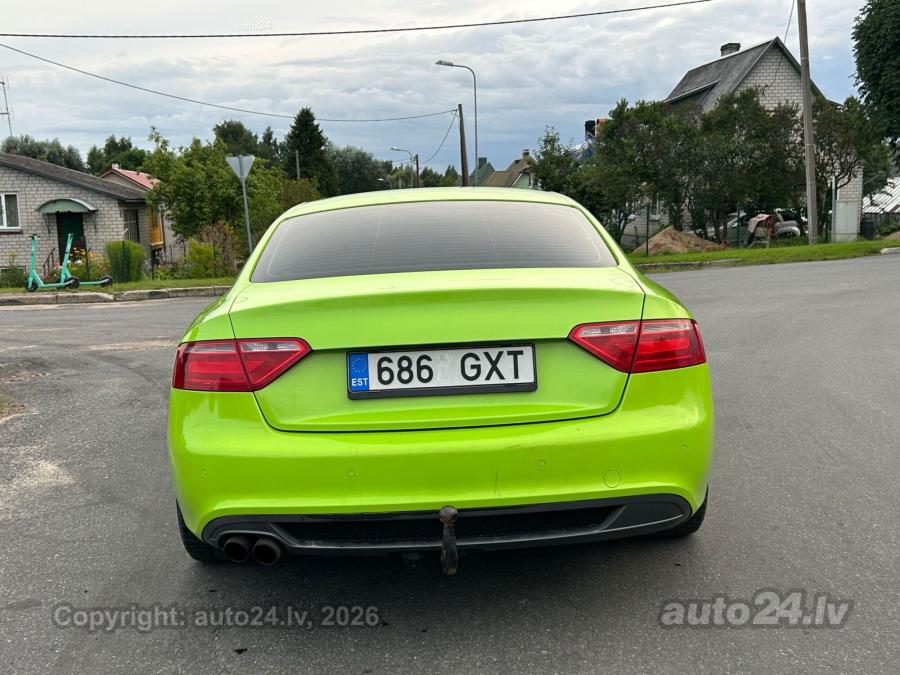 Green Audi A5 2009 in Valga, with an engine capacity of 1.80 L and mileage of 340 thousand km for 2800 €, photo 9 on AUTOMOTO.COM.LV