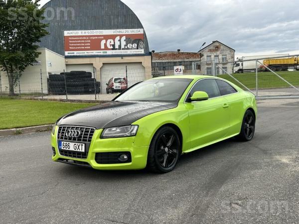 Green Audi A5 2010 in Valka, with an engine capacity of 1.80 L and mileage of 340 thousand km for 2800 €, photo 2 on AUTOMOTO.COM.LV