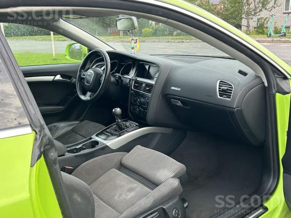 Green Audi A5 2010 in Valka, with an engine capacity of 1.80 L and mileage of 340 thousand km for 2800 €, photo 9 on AUTOMOTO.COM.LV
