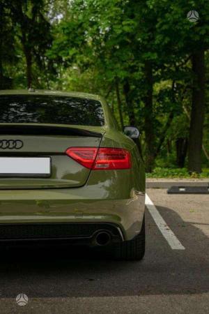 Green Audi A5 2013 in Kaunas, with an engine capacity of 2.97 L and mileage of 267 thousand km for 9500 €, photo 3 on AUTOMOTO.COM.LV
