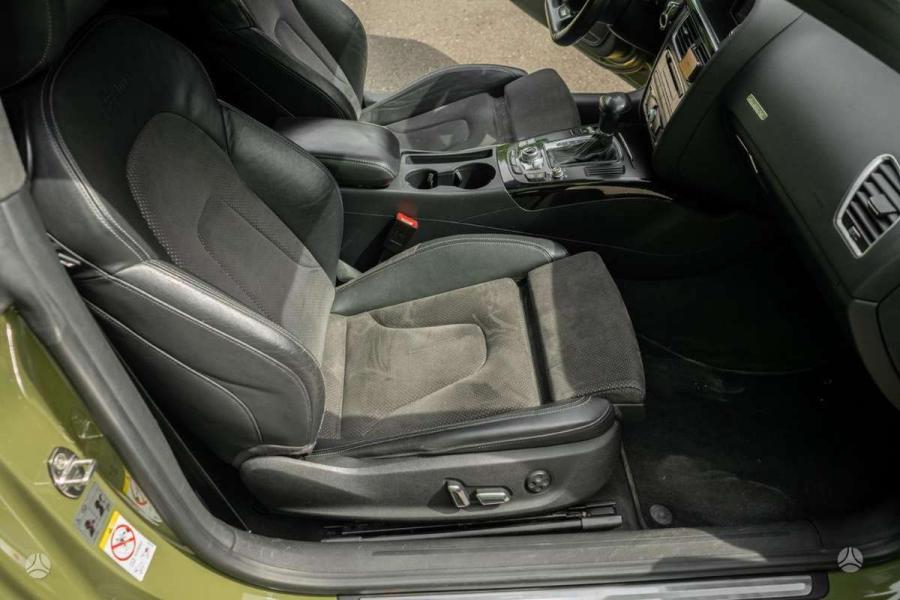 Green Audi A5 2013 in Kaunas, with an engine capacity of 2.97 L and mileage of 267 thousand km for 9500 €, photo 27 on AUTOMOTO.COM.LV