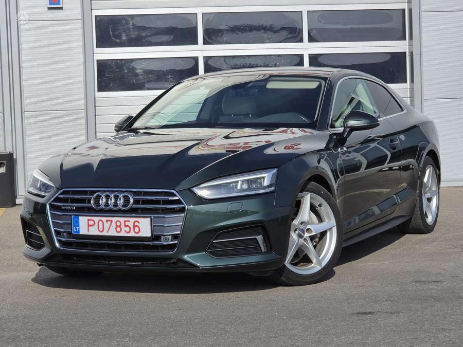 Green Audi A5 2017 in Jonava, with an engine capacity of 2.00 L and mileage of 222 thousand km for 15000 €, photo 4 on AUTOMOTO.COM.LV